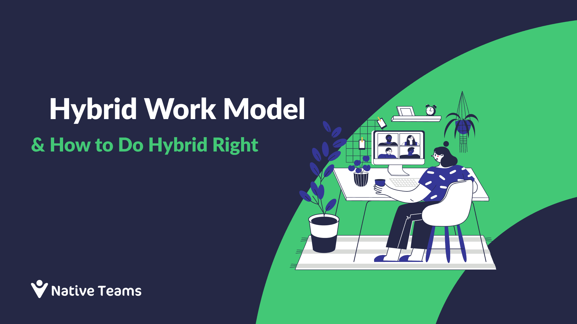 What is the Hybrid Work Model? Types & Benefits [Full Guide]